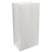 White Paper Party Bags | Online Party Supplies + Decorations | Favor ...